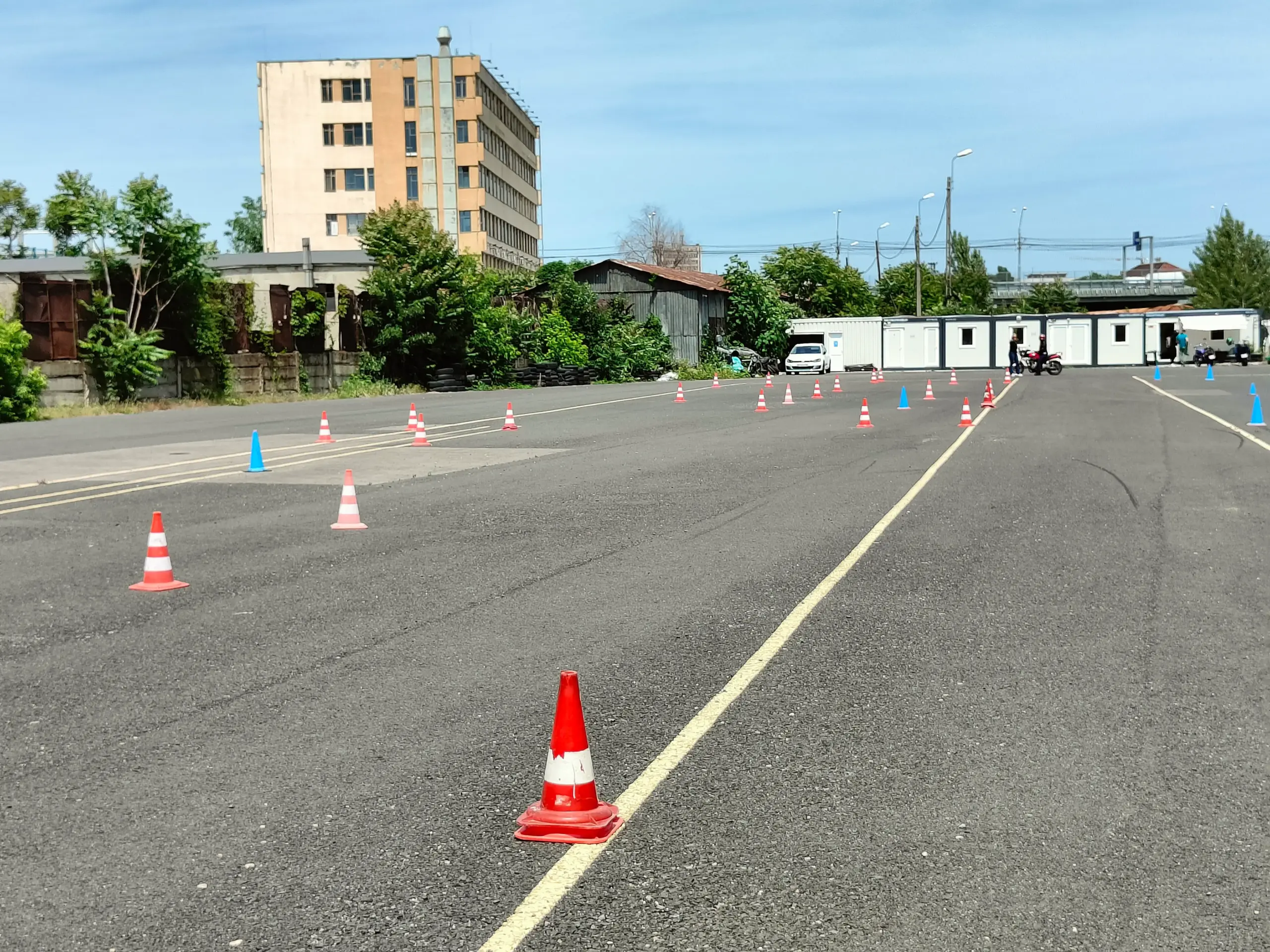 Poligonul de sub Podul Grant - Scoala Moto Giulesti
